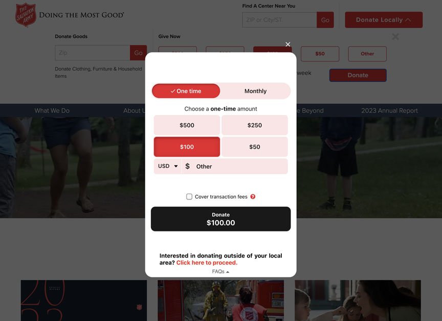 EDUCO | The 14 Best Non-Profit Donate Page Examples